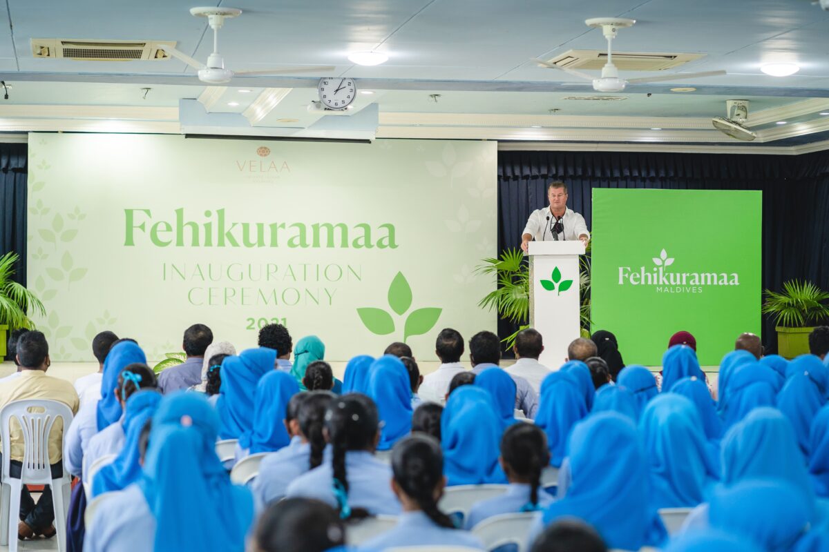 Velaa Private Island Launches the "Fehikuramaa" Project