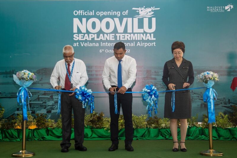New runway and seaplane terminal open at Velana International Airport